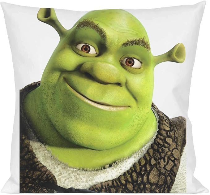 Cute Shrek Pillow: Amazon.co.uk: Kitchen & Home