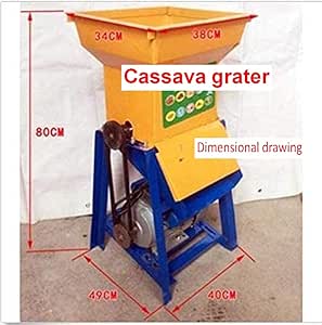 Amazon.com: TZ Commercial Potato Grinding Machine Cassava Grinding ...