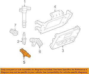 Amazon.com: Volkswagen 7B0 907 601 C, Engine Camshaft Position Sensor ...