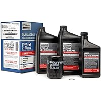 Amazon.com: Polaris ATV Full Synthetic Oil Change Kit, 2.5 Qts. Of PS-4 ...