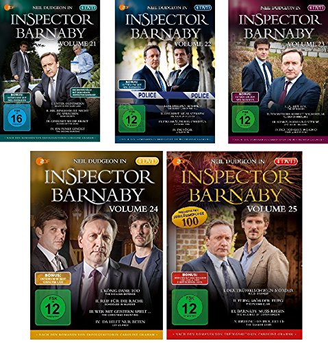 Inspector Barnaby - Volume 21-25 im Set - Deutsche Originalware 20 DVDs ...
