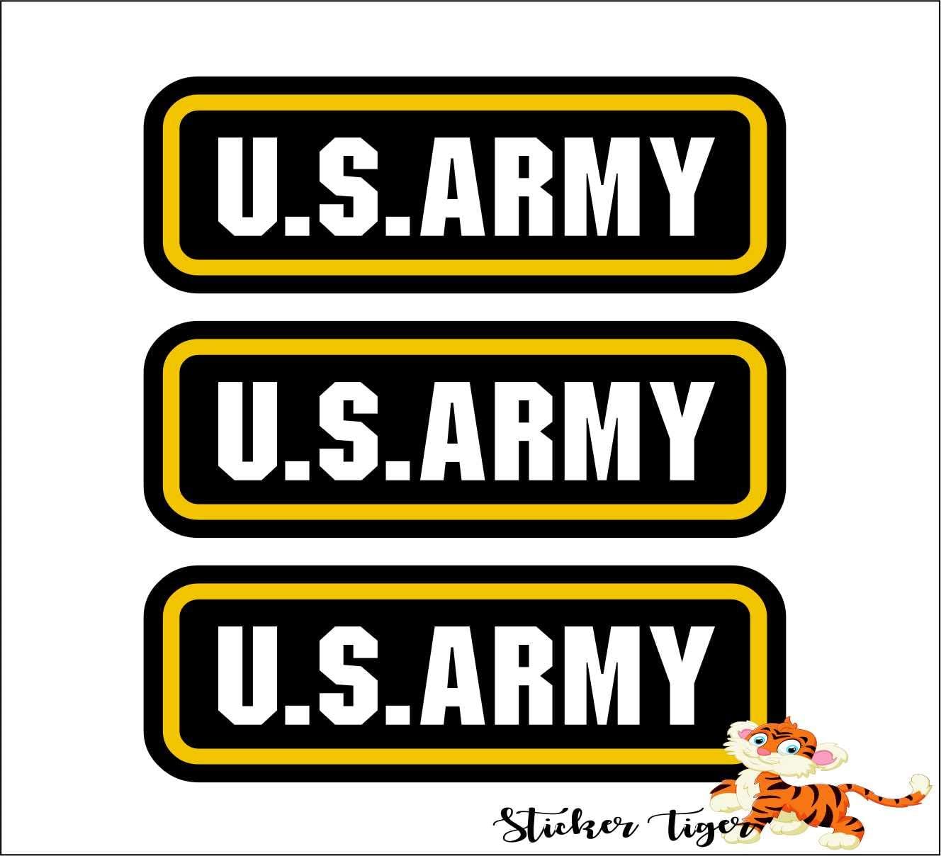 Amazon.com: (4) US Army Ammo Can Box Sticker Set Decal Molon Labe ...