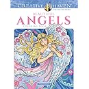Amazon.com: Creative Haven Beautiful Angels Coloring Book (Adult ...
