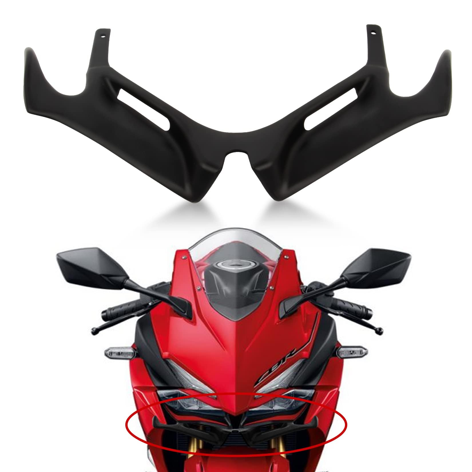 Mua Motorcycle Front Fairing Front Wind Clean Panel Fairing Winglet ...
