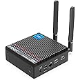 Amazon.com: MINIX Z100-0dB Fanless Mini PC, Intel 12th Gen N100, 16GB DDR4/512GB PCIe 3.0 X4 SSD ...