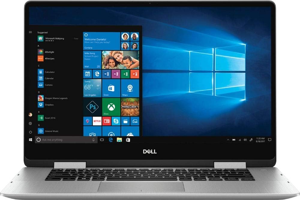 Dell Inspiron Ordinateur portable à écran tactile 2 en 1 15,6" Intel ...