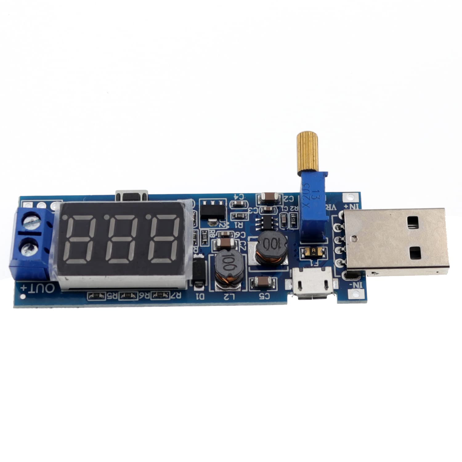 Mua RASBEE DC-DC Buck-Boost Converter 3.5V-12V to 1.2V to 24V Step-Down Voltage Regulator Power ...