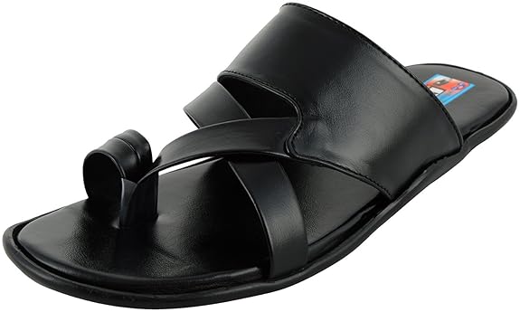 Royal King Men's Black Synthetic Sandals - 10 UK: Buy Online at Low ...
