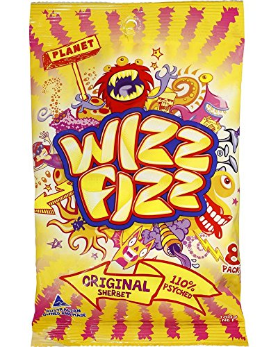Sour and Sweet Wizz Fizz Sherbet Candy - 8 Serving Sizes Per Package ...