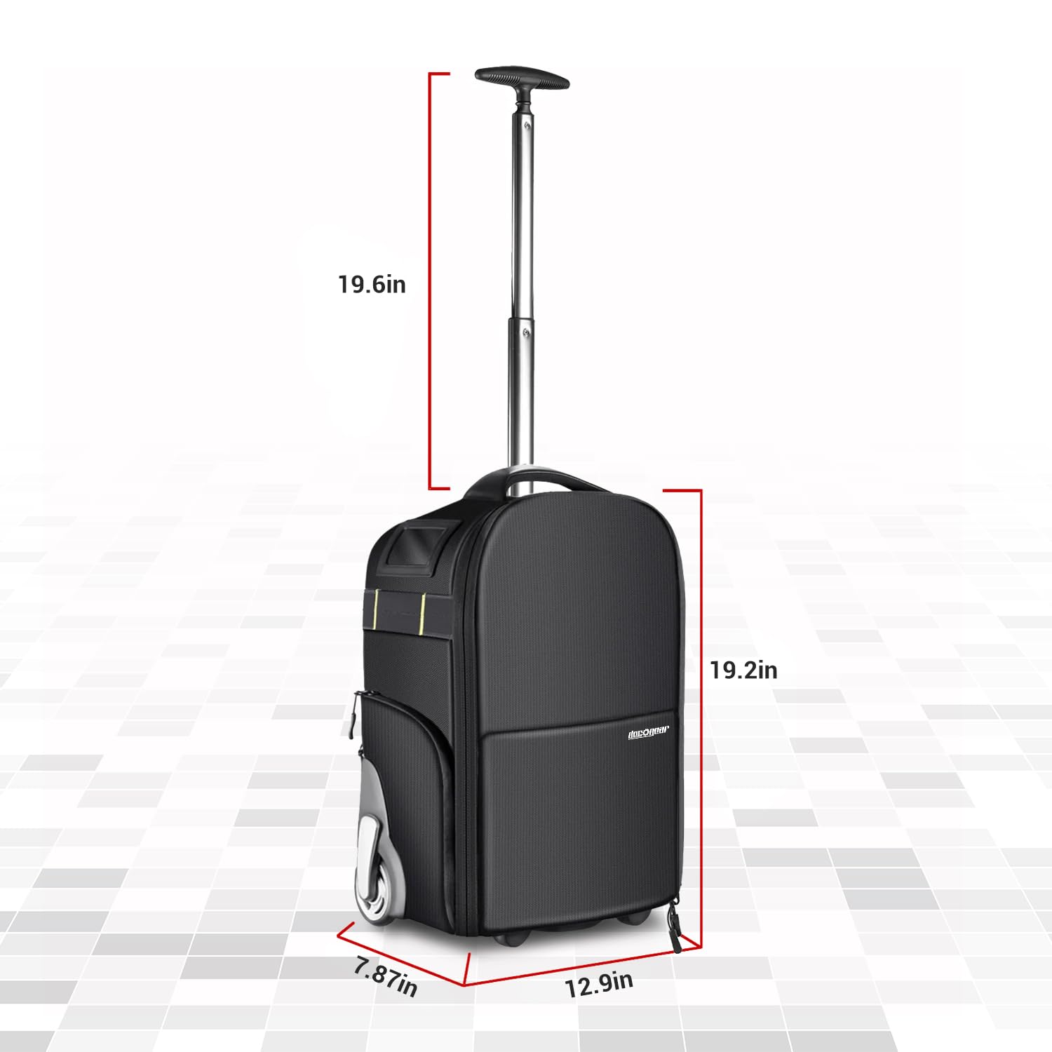 Mua 3-in-1 Travel Camera Case - Waterproof and Shockproof Rolling ...
