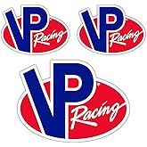 Amazon.com - VP Racing Logo Decals - Set of 2 VP Racing Fuels American ...