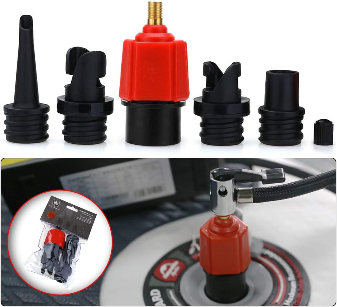 SUP Paddle Board Pump Adaptor, kayak Accessories Air Valve Converter ...