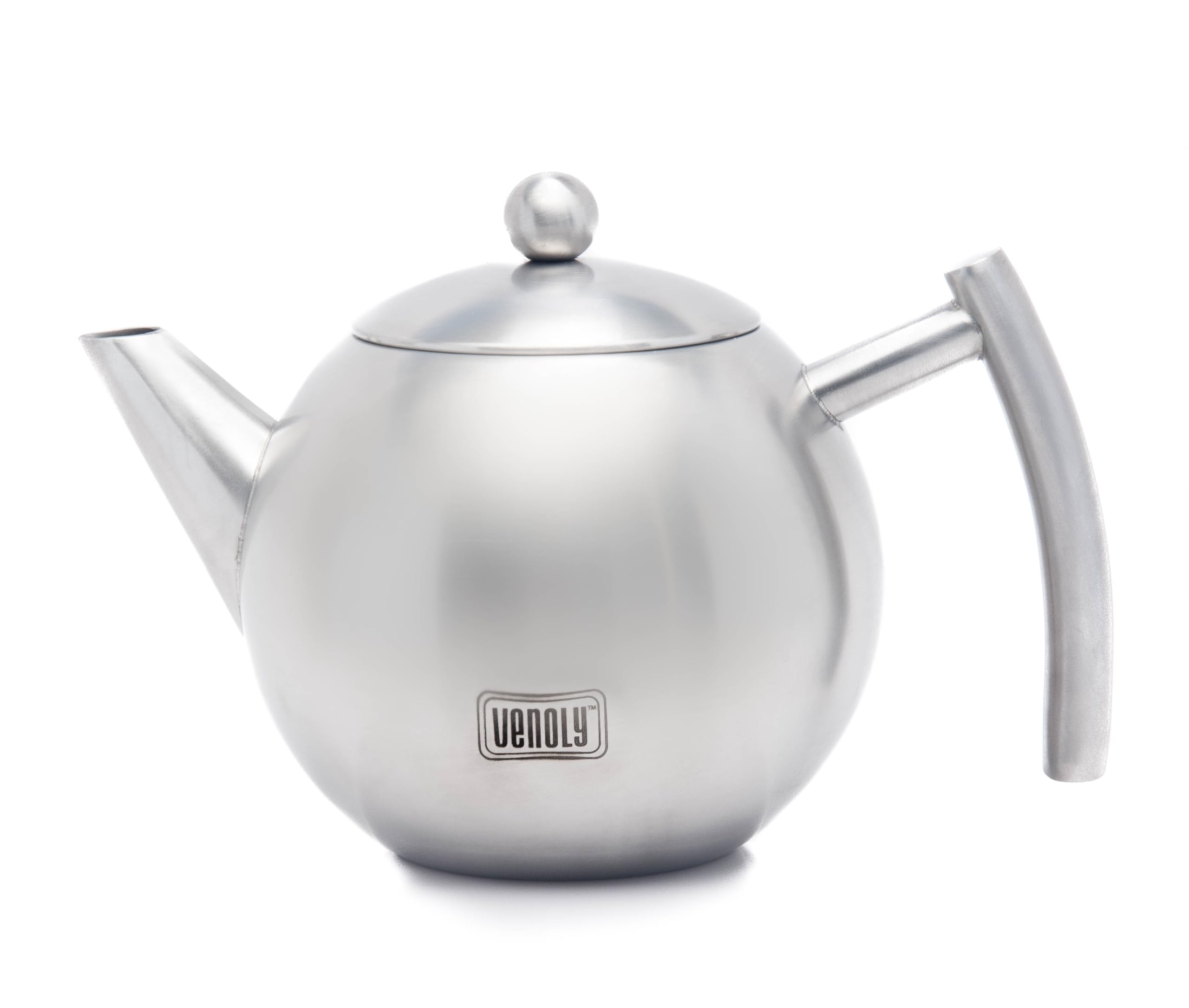 Venoly Stainless Steel Tea Pot With Removable Infuser For Loose Leaf ...