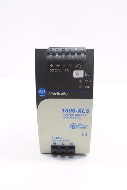 ALLEN BRADLEY 1606-XLS240E SER A 100-240V 24-28VDC 9-10A DC POWER ...