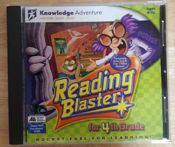 Amazon.com: Reading Blaster for 4th Grade Age 8-10