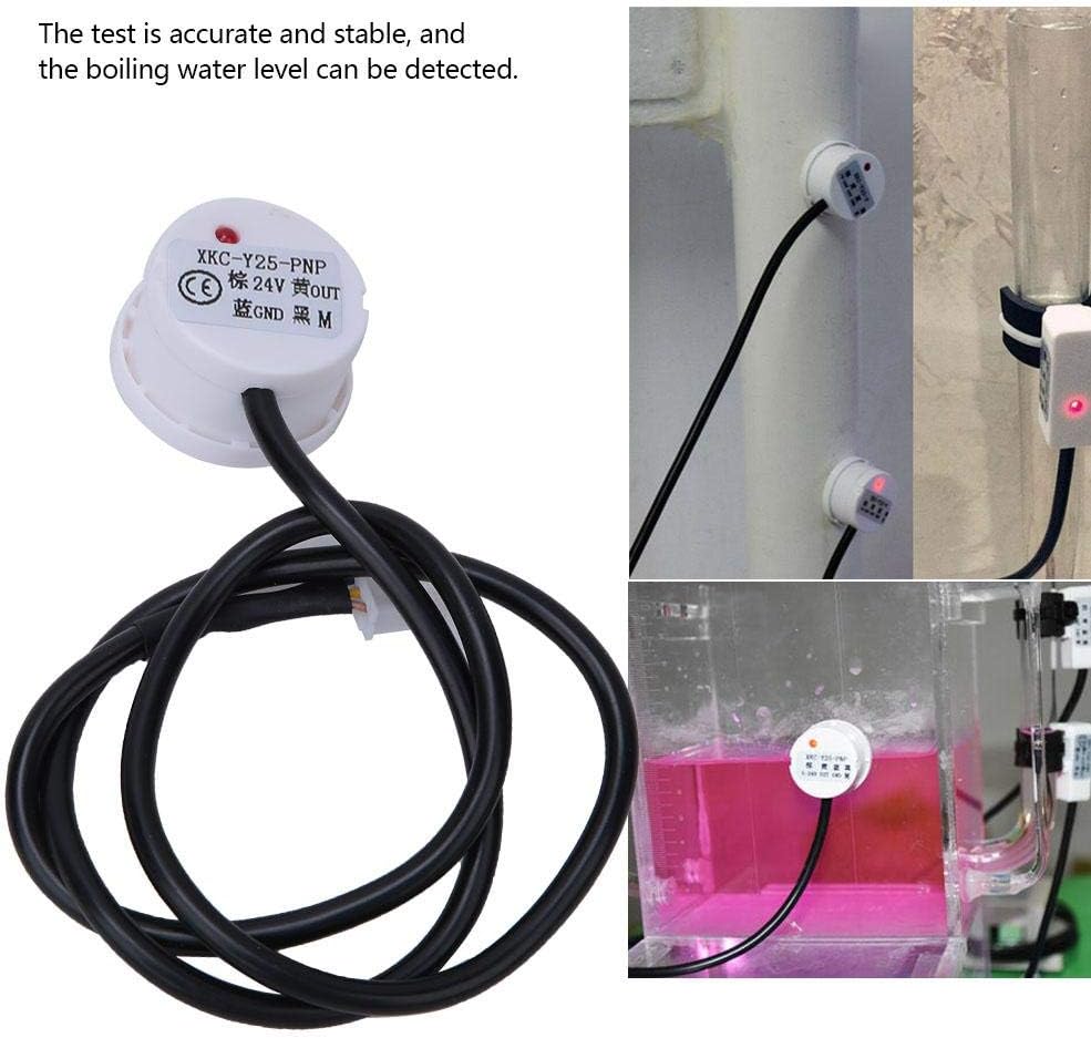 XKC-Y25-PNP Sensor de nivel de líquido Detector de nivel de agua sin contacto Npn 24V Salida e ...