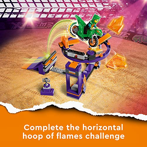 LEGO City Stuntz Dunk Stunt Ramp Challenge, 2in1 Action Set with Self ...