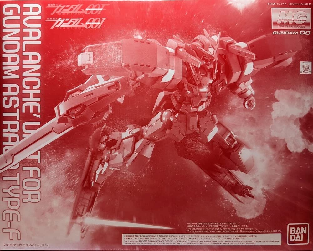 Bandai Gundam Avalanche' Unit for Astraea Type F MG 1/100 Scale Model ...