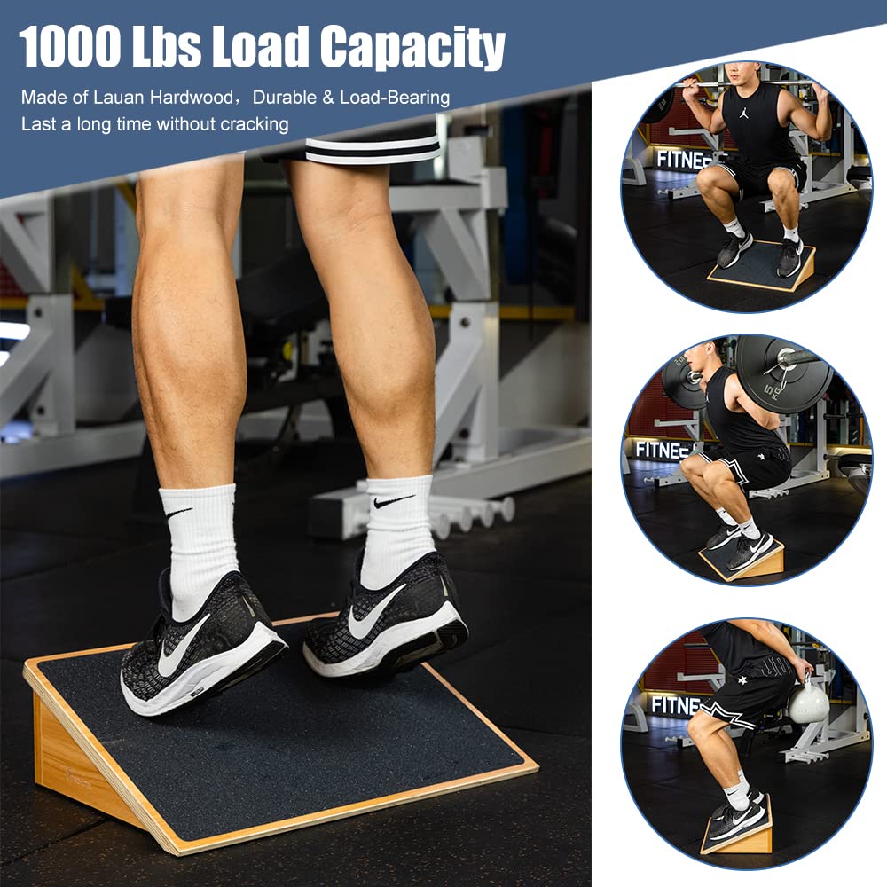 Mua StrongTek Slant Board for Knees Over Toes, Training Incline Board ...