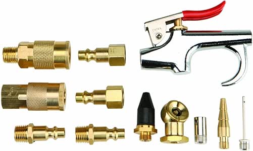 Central Pneumatic 12 Pc Professional Air Tool Accessory Kit - Air ...