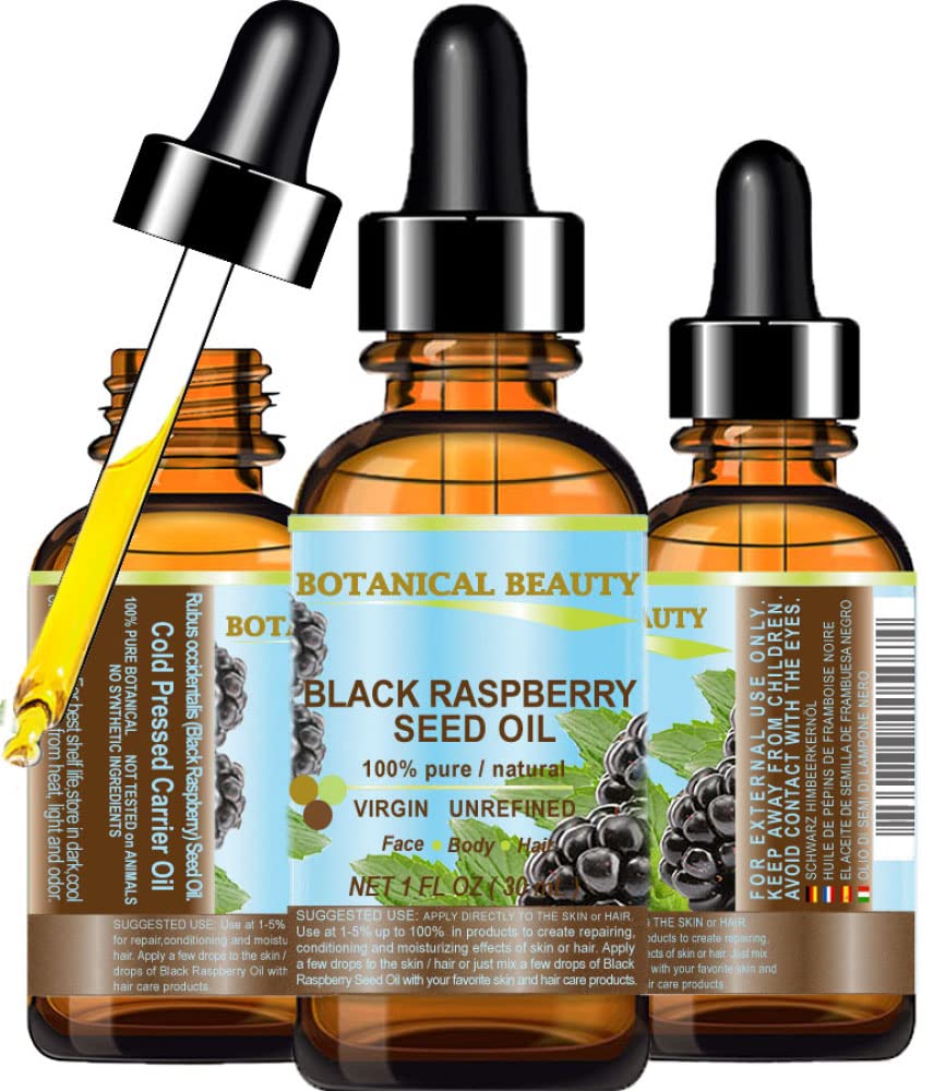 Mua Botanical Beauty BLACK RASPBERRY SEED OIL 100% Pure Natural ...