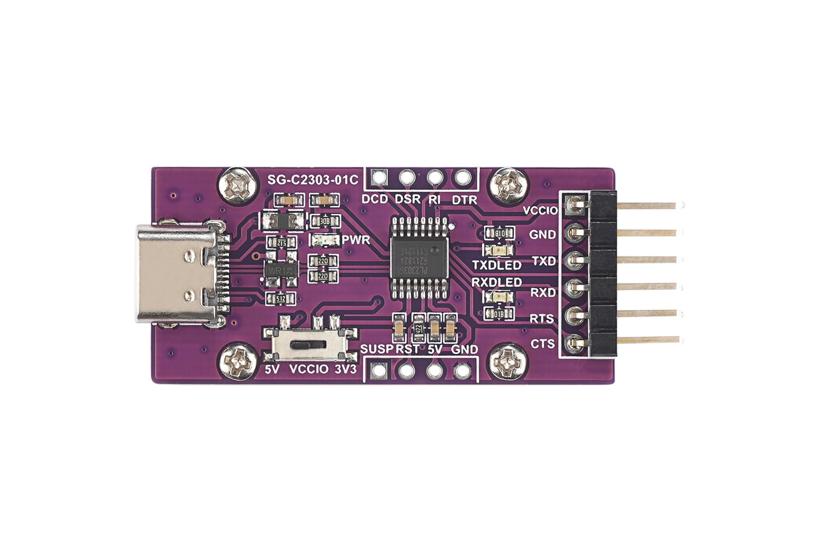 Mua XICOOLEE PL2303 USB to UART (TTL) Serial Port Module for Windows Linux MAC OS with Type-C ...