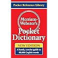 Merriam-Webster's Pocket Dictionary, Newest Edition, (Flexi Paperback ...
