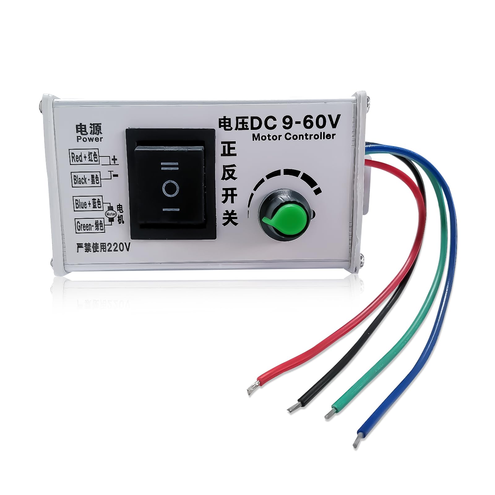 Mua DC Motor Speed Controller, DC 9V - 60V Motor Pulse Width Modulator Regulator 20A 1000W Motor ...