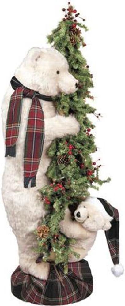Ditz Designs Christmas Offspring Tree Bear Polar 60": Amazon.co.uk ...