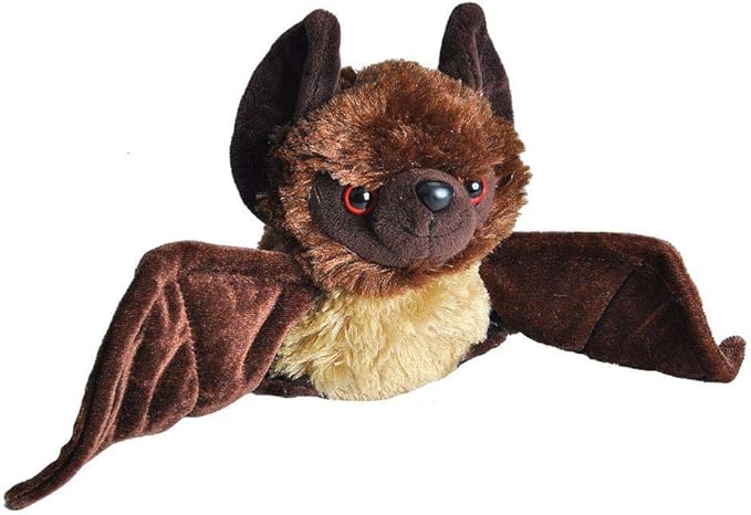 Amazon.com: Wild Republic Bat Plush, Stuffed Animal, Plush Toy, Gifts ...