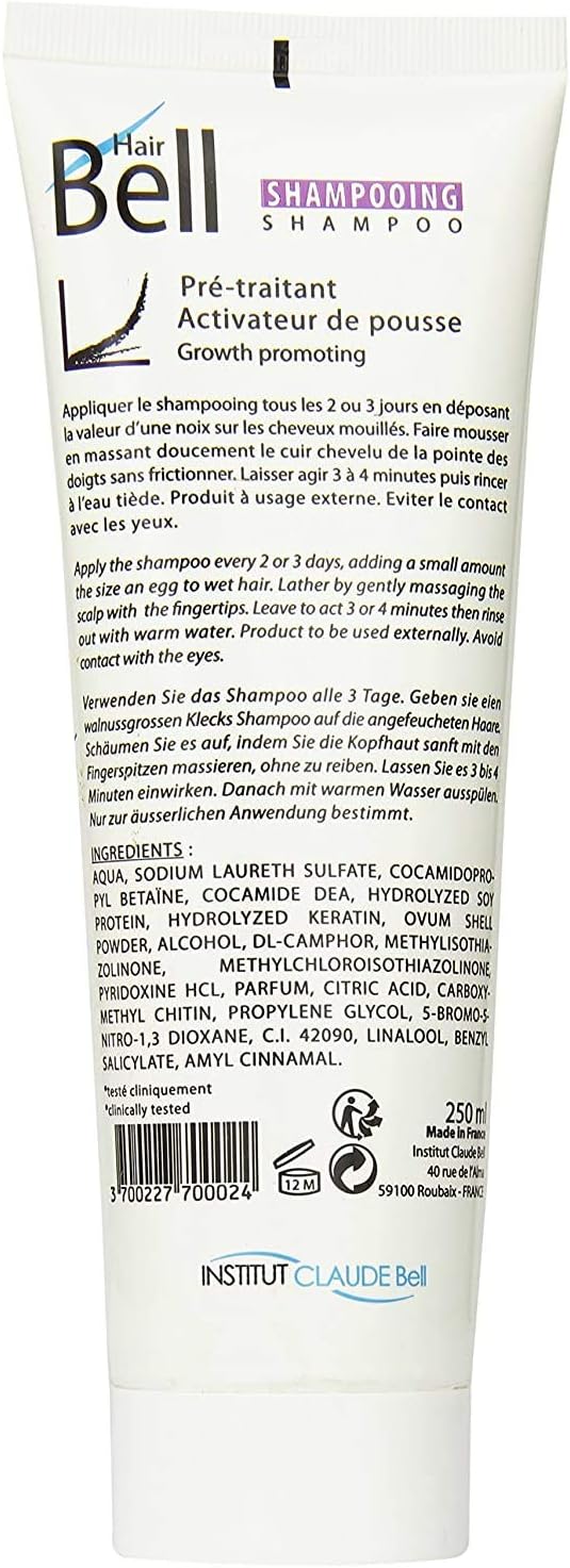 Veana Claude Bell Hair Bell Shampoo Conditioner Single Pack 1 x 500 ML ...