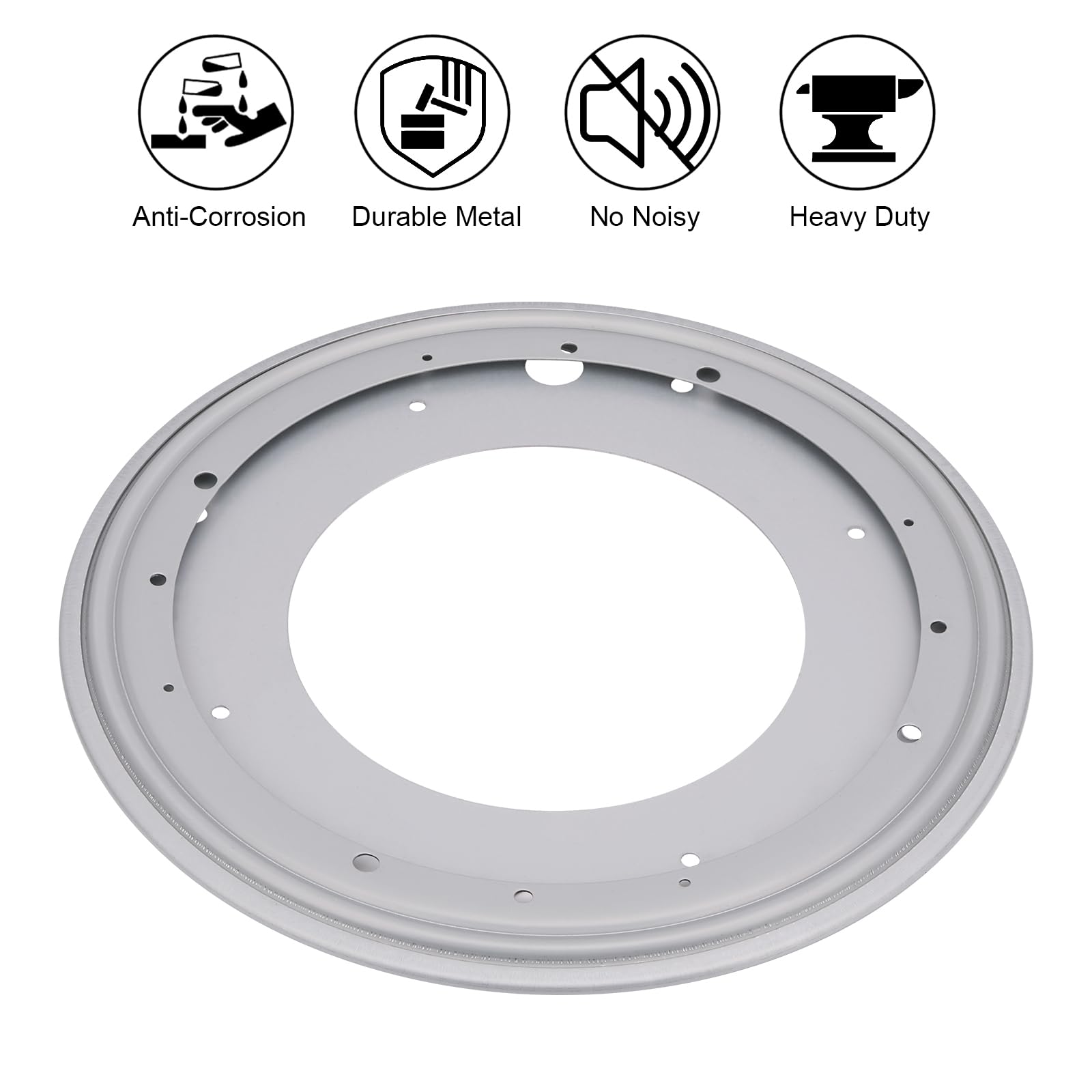 Mua Lswteiz 12Inch Round Lazy Susan Turntable Bearing Plate, Rotating ...