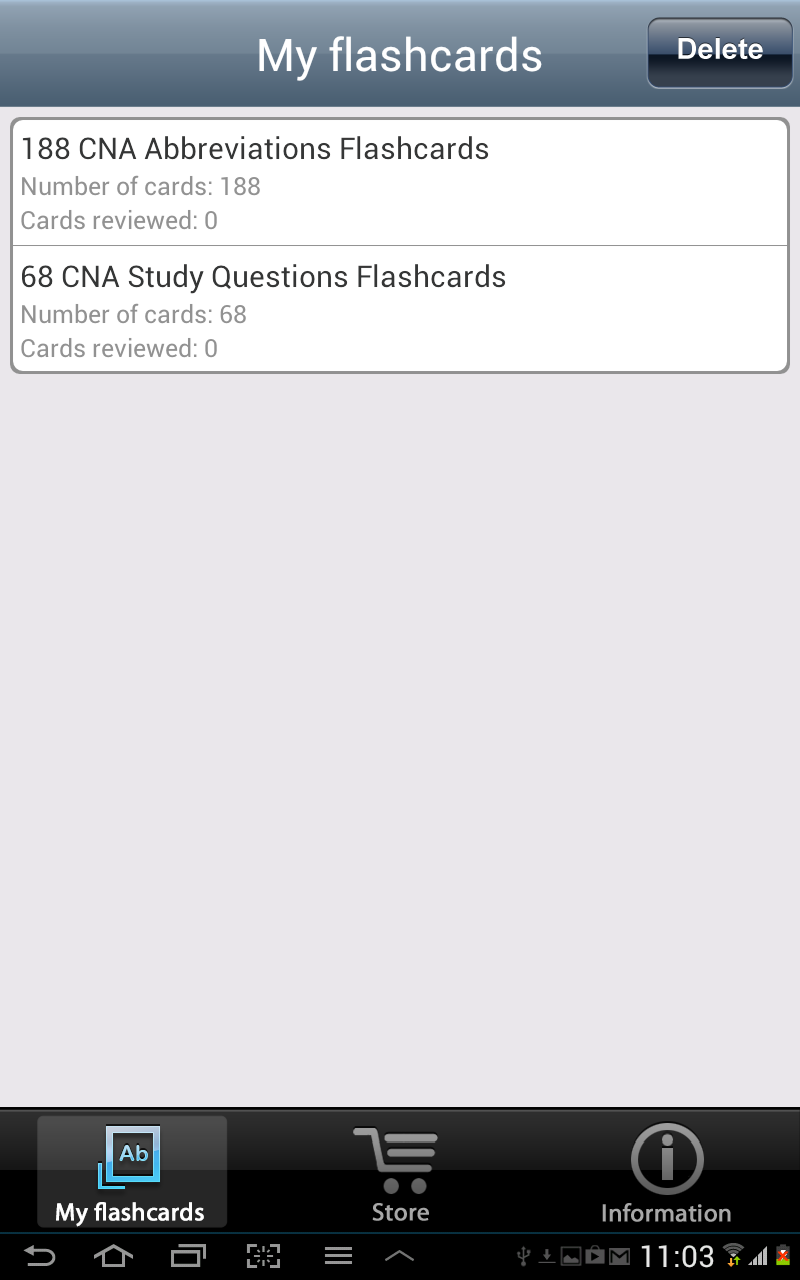 Amazon.com: New CNA Flashcards: Appstore for Android