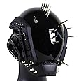 Amazon.com: TeShoarud Rock N Roll Cyber Cosplay Mask for Men,Cool 24Pcs ...