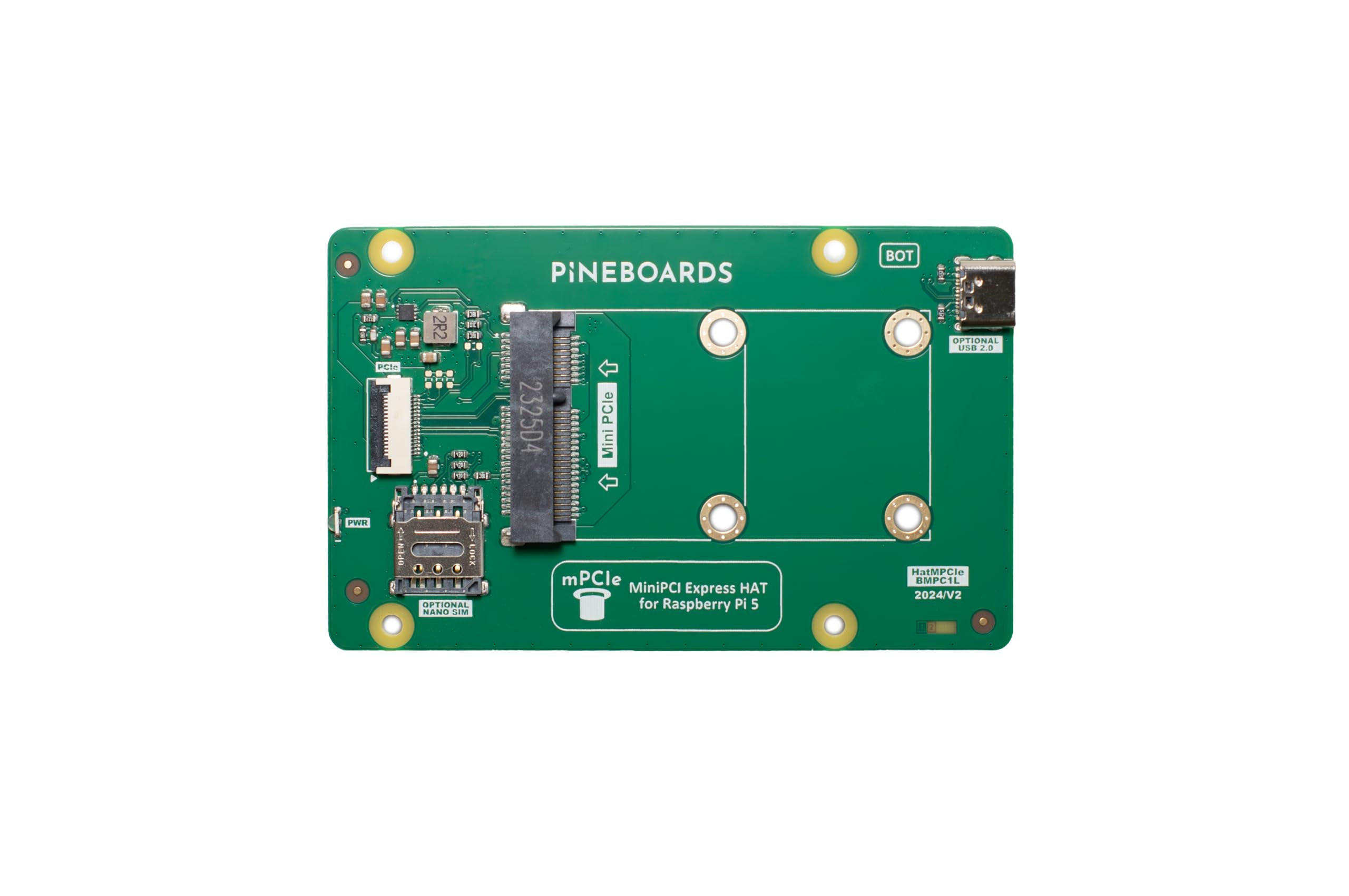 Mua Hat mPCIe (PCIe GEN3, USB and Nano SIM) for Raspberry Pi 5 trên ...