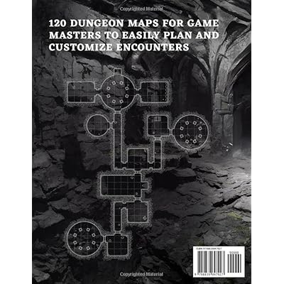 Buy Dungeon Maps 5e: 120 Maps for Game Master to Plan & Customize ...