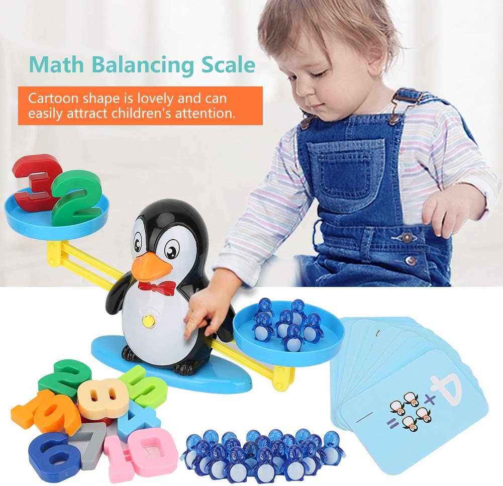 Math Match Balancing Scale Toy, Environmental Friendly Number Add ...