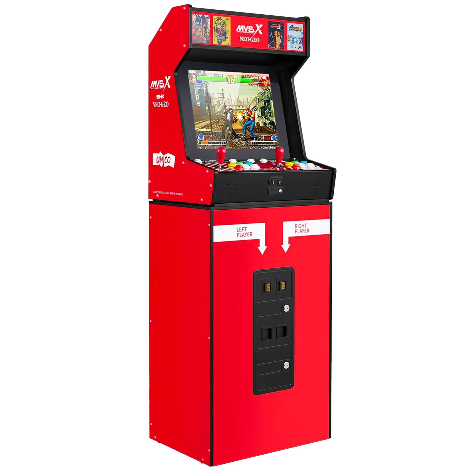 Mua NEOGEO MVSX Arcade with Base and Riser Set, 50 Pre-Loaded NEO-GEO ...