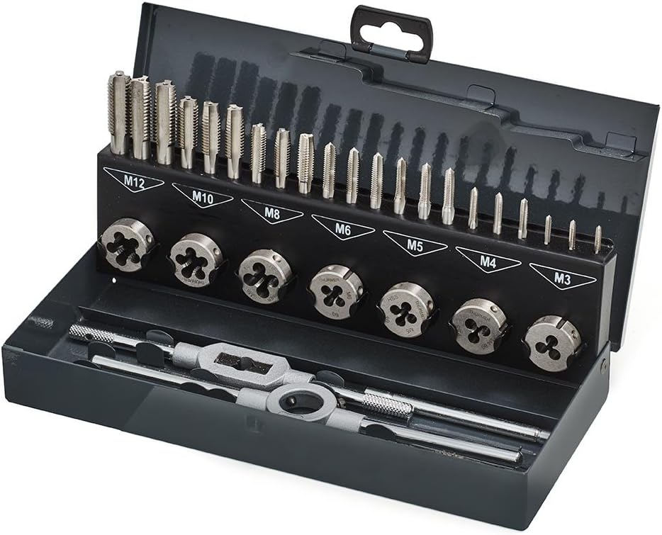 Thürmer Tools M3-12 set per filettature in acciaio HSS. 3pz per ogni ...