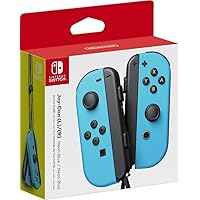 Amazon.com: Nintendo Joy-Con (L/R) - Neon Blue : Everything Else