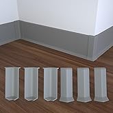 COUKIU Self Adhesive Baseboard Corner Blocks, 4inch(Width)3 Inside + 3 ...