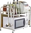 Yuda Single Layer Stainless Steel Microwave Oven Rack Kitchen Counter ...