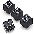 Amazon.com: Sodcay 4 PCS 40A Automotive Relays, 5 Pin Relay, 12V ...