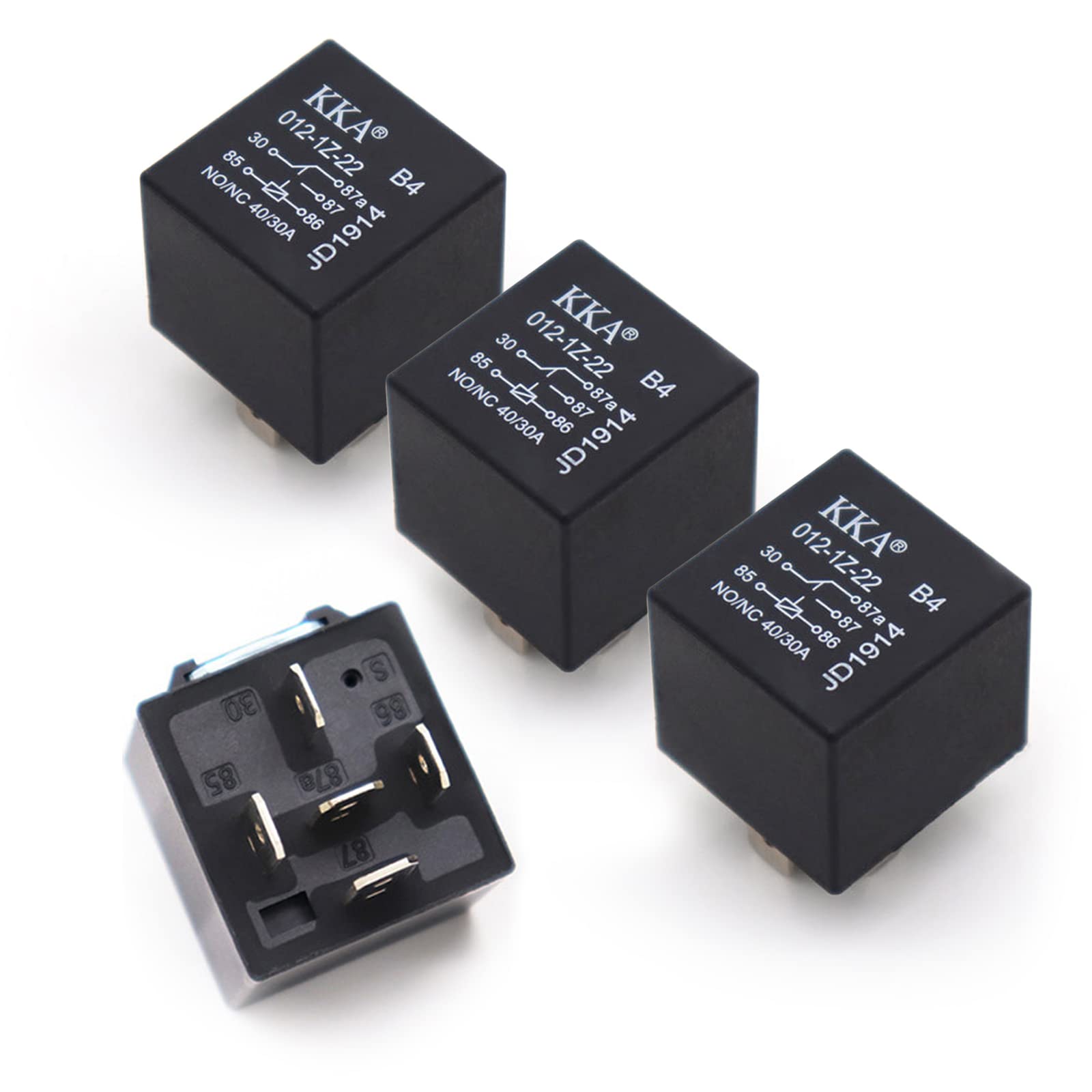 Mua Sodcay 4 PCS 40A Automotive Relays, 5 Pin Relay, 12V Waterproof Car ...