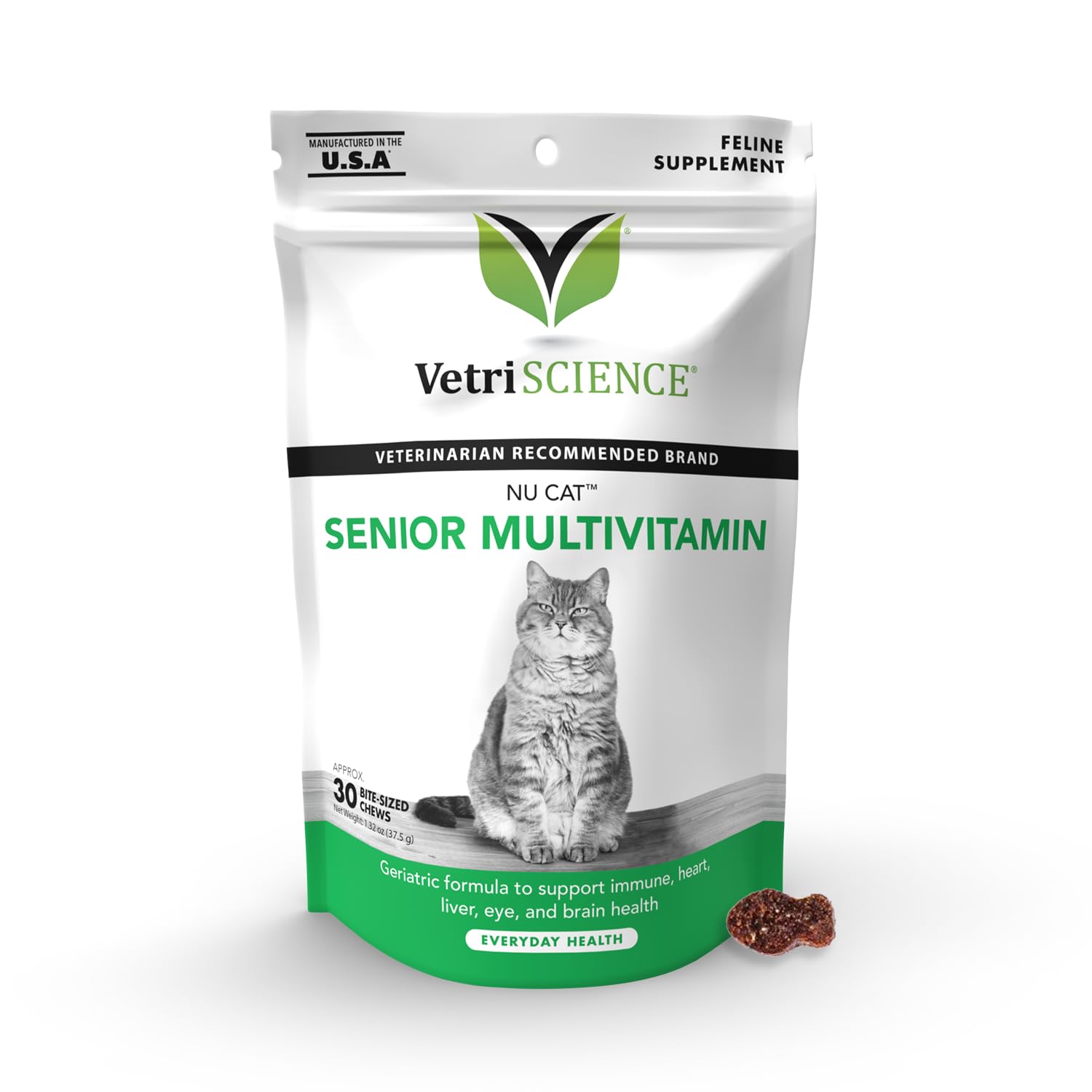Mua Nu Cat Senior Multivitamin with Lysine for Cats - 30 Chews - Cat ...