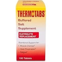 Amazon.com: THERMOTABS Salt Supplement Buffered Tablets 100 Tablets ...