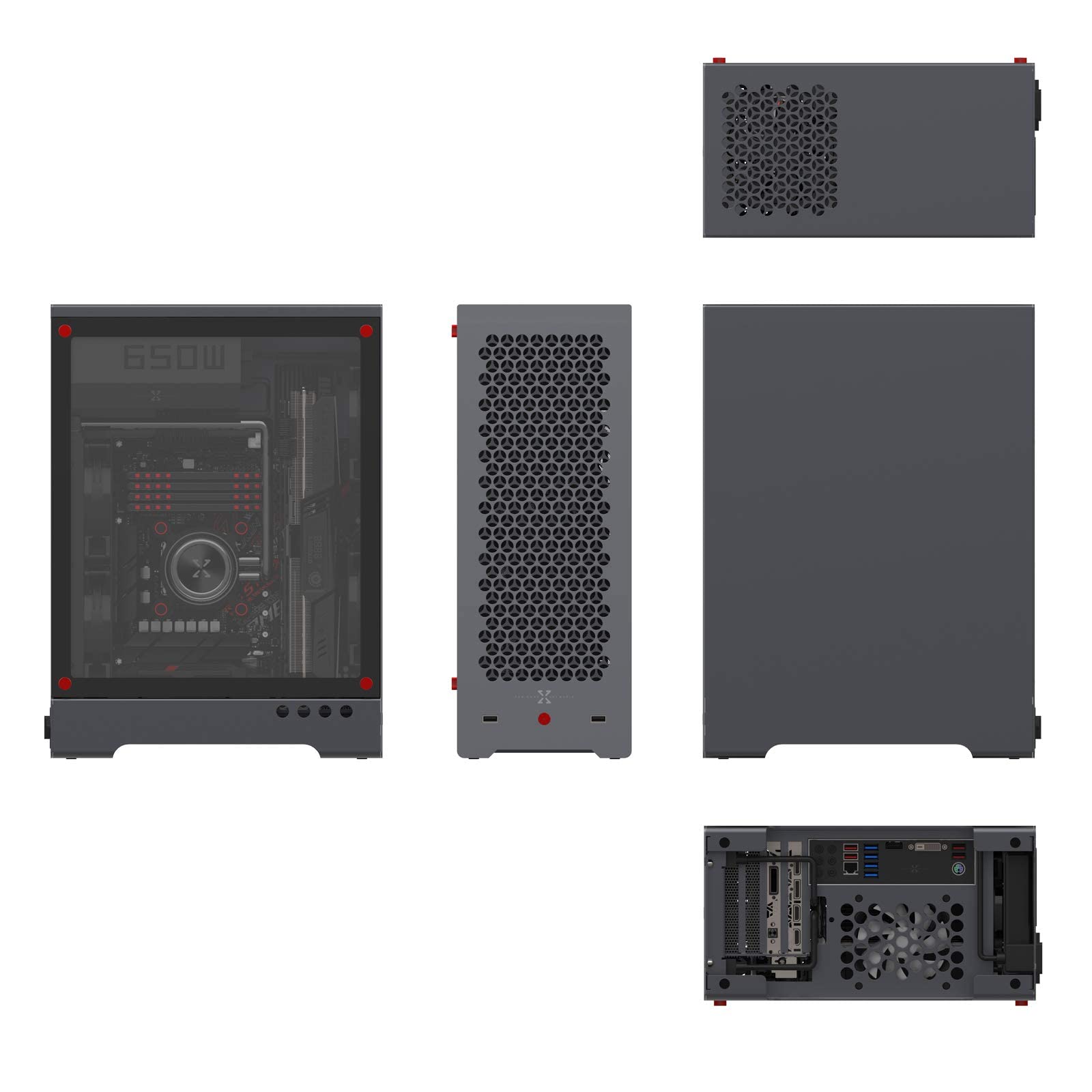 Mua C1(C1 Upgraded Version)Micro ATX Computer Case for PC 2023 Mid ...