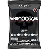 Refil Whey 100% Hd Chocolate 900G, Black Skull | Amazon.com.br