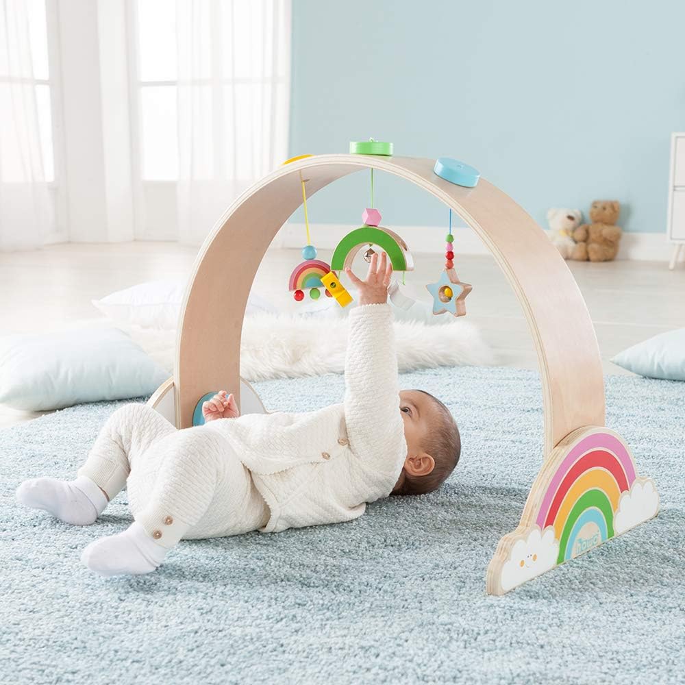 Howa My Rainbow 6011 Wooden Baby Gym Play Arch – BigaMart