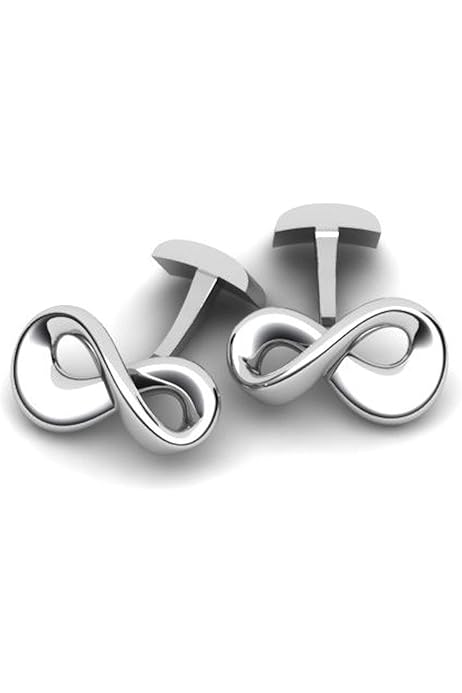 Georg Jensen Infinity Sterling Silver Cufflinks 3533817 C W Sellors ...
